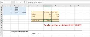 Usando fórmulas de matriz e constantes de matriz no Excel - Tudo Excel