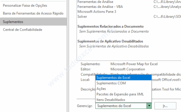 Saiba o que é um arquivo XLL do Excel Add-in - Tudo Excel