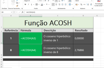 Arquivos função ACOSH - Tudo Excel