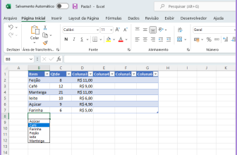 Arquivos Escolher Lista - Tudo Excel