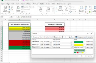 Arquivos Cores das Células - Tudo Excel