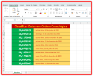 Como Classificar Datas em Ordem Cronológica no Excel - Tudo Excel