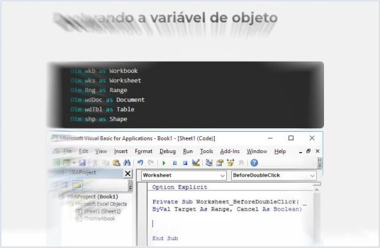 Variáveis de objeto - como usar no Excel VBA? - Tudo Excel