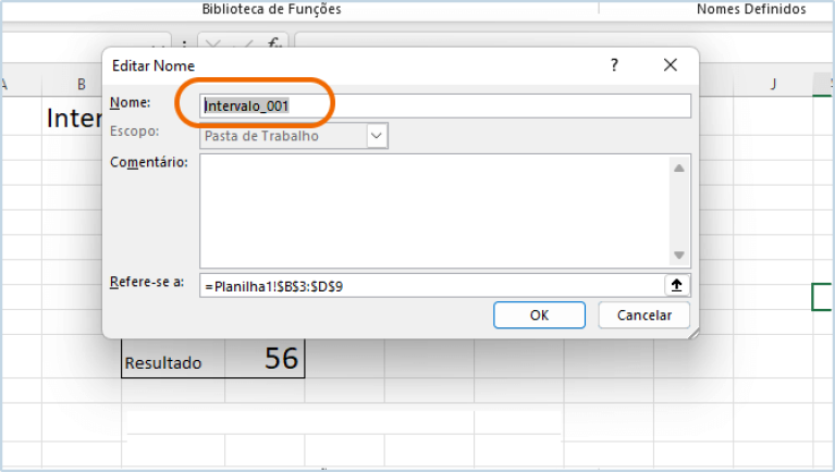 Como editar nomes de intervalos e tabelas no Excel - Tudo Excel