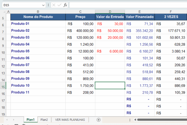 Trocar o Símbolo da Moeda Real para Dólar ou Euro no Excel