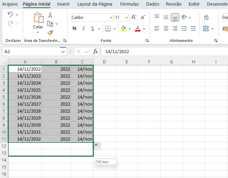 Como Preencher Automaticamente Datas ou Meses no Excel - Tudo Excel