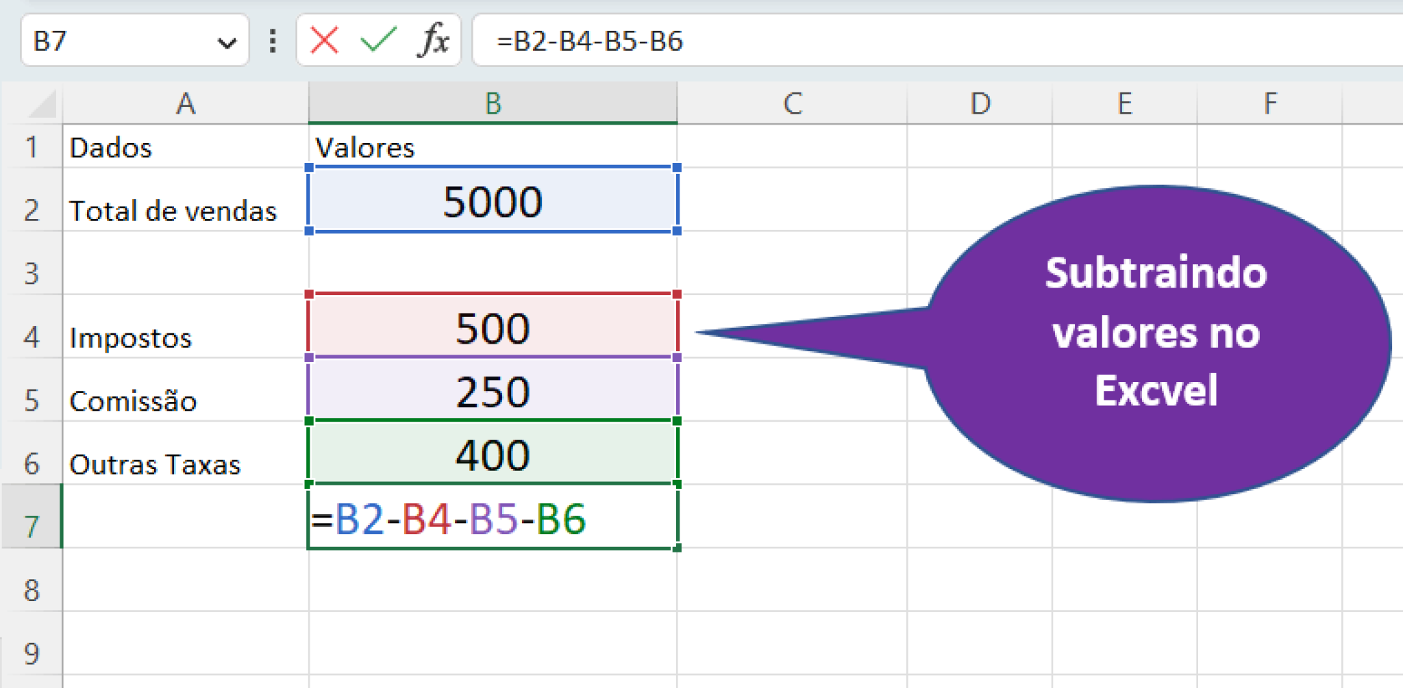 Como Somar Subtrair Multiplicar e Dividir no Excel - Tudo Excel Como Somar Subtrair Multiplicar e Dividir no Excel - Tudo Excel