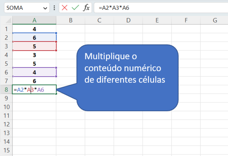 Como Somar Subtrair Multiplicar e Dividir no Excel - Tudo Excel