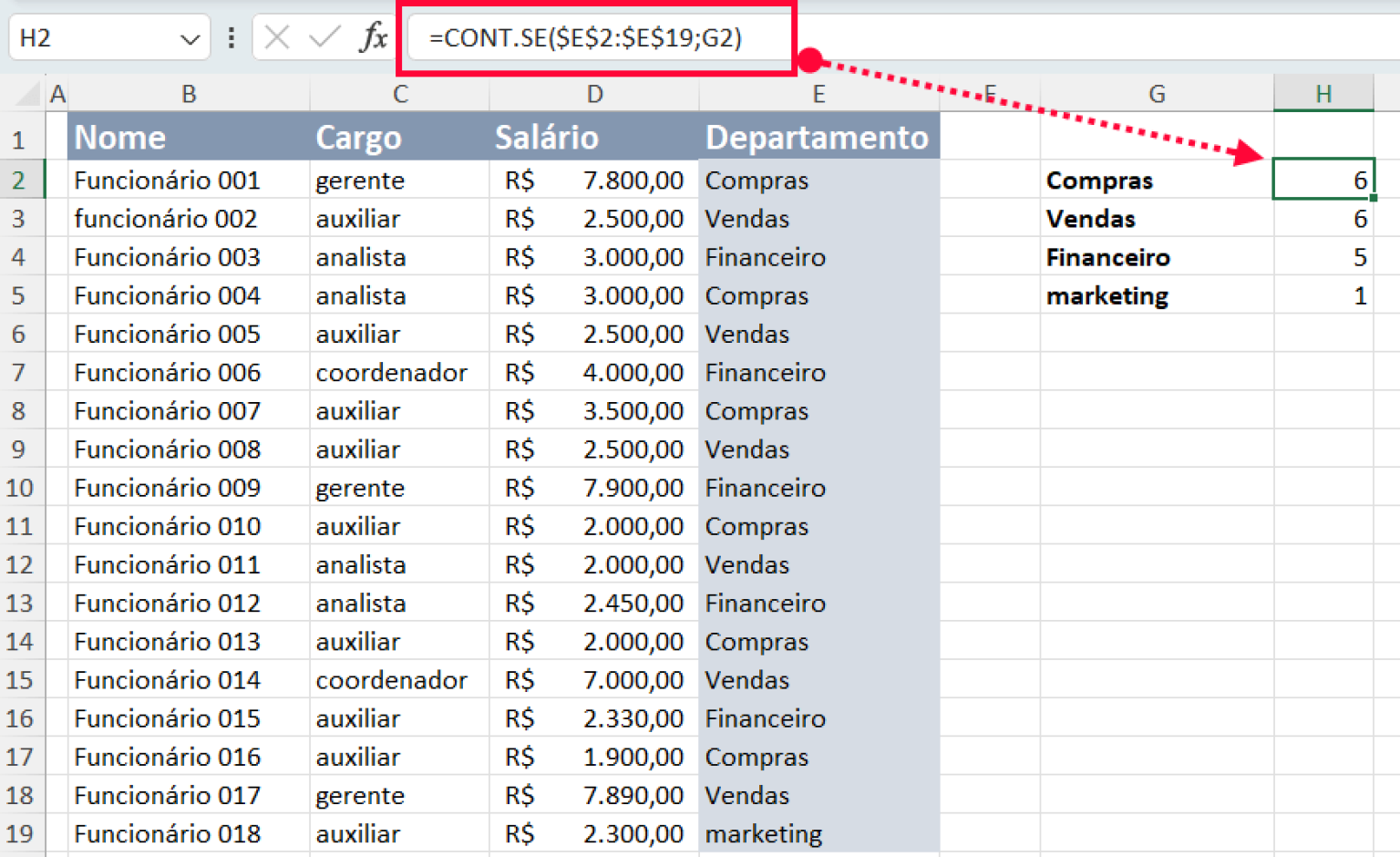 Como remover nomes repetidos no Excel em uma nova coluna - Tudo Excel